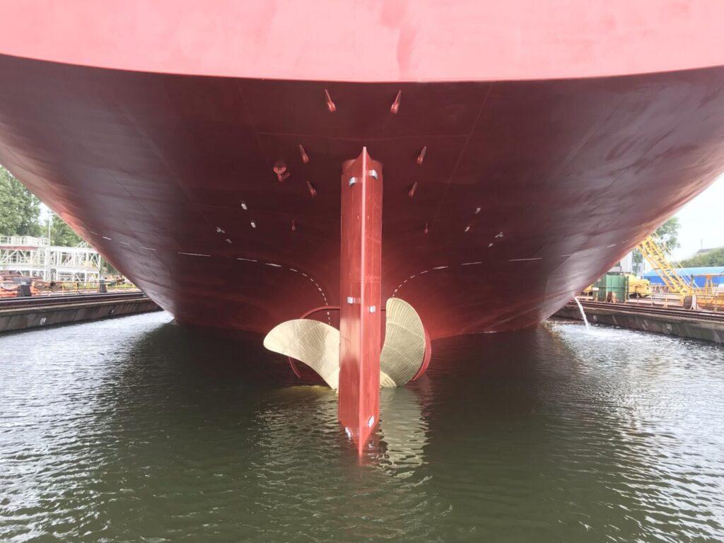 Major damage in way of propeller and rudder assembly - Evdemon & Partners