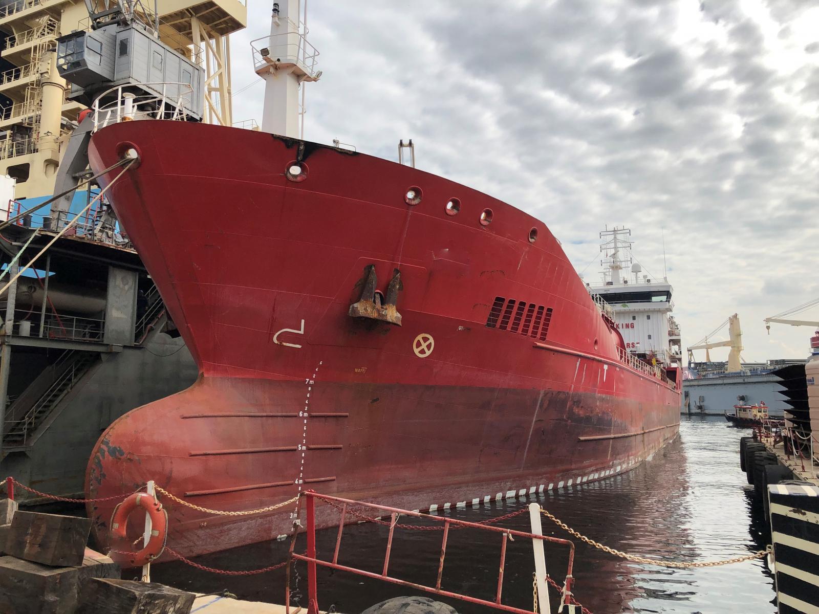 Chemical / Oil Tanker - Explosion And Fire In Cargo Tanks - Evdemon ...